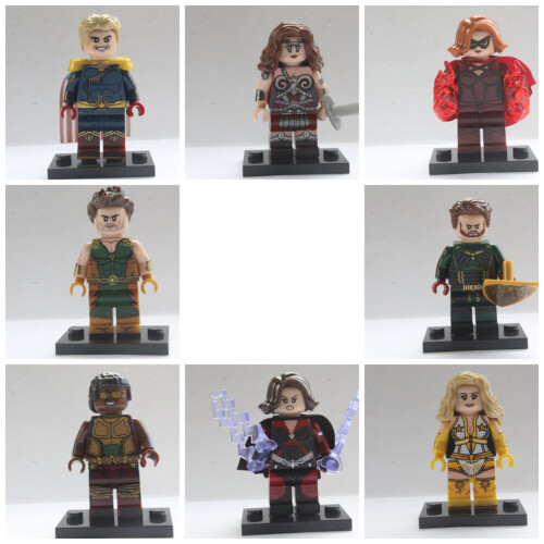 8PCS The Boys Super Heroes Mini Toy Action Figures Fit Lego Soldier boy ...