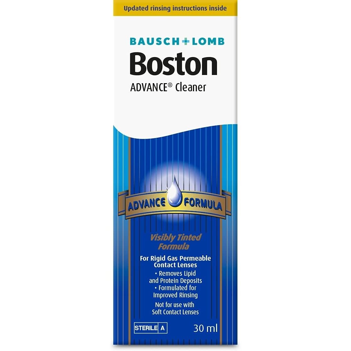 Boston Advance Cleaner, Leaves Lenses Clean, Ready for Disinfection and ...