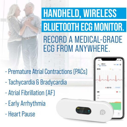 Personal ECG Monitor, Bluetooth Wireless Portable Heart Monitor on OnBuy