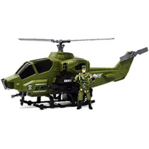 Kids Military Helicopter Play Set Army Helicopter Toy on OnBuy