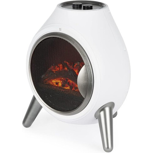 1.8Kw Electric LED Log Fire Effect Fire with Freestanding Modern Design ...