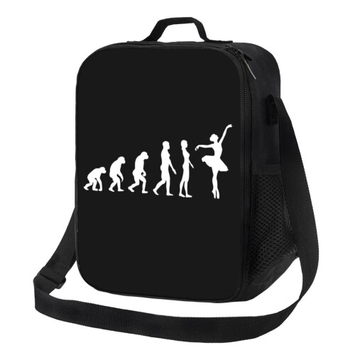 Kids Lunch Bag Ballet - Evolution Of Man Darwin Insulated Tote Box for ...