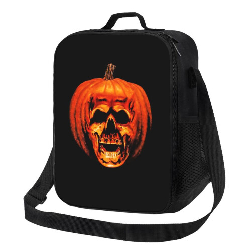 Kids Lunch Bag Halloween Horror Movies Vintage Pumpkin Michael Myers ...