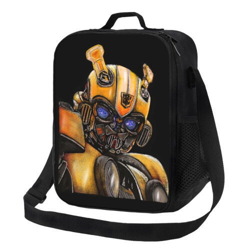 Kids Lunch Bag Bumblebee Transformer, The Best Transformer Insulated ...