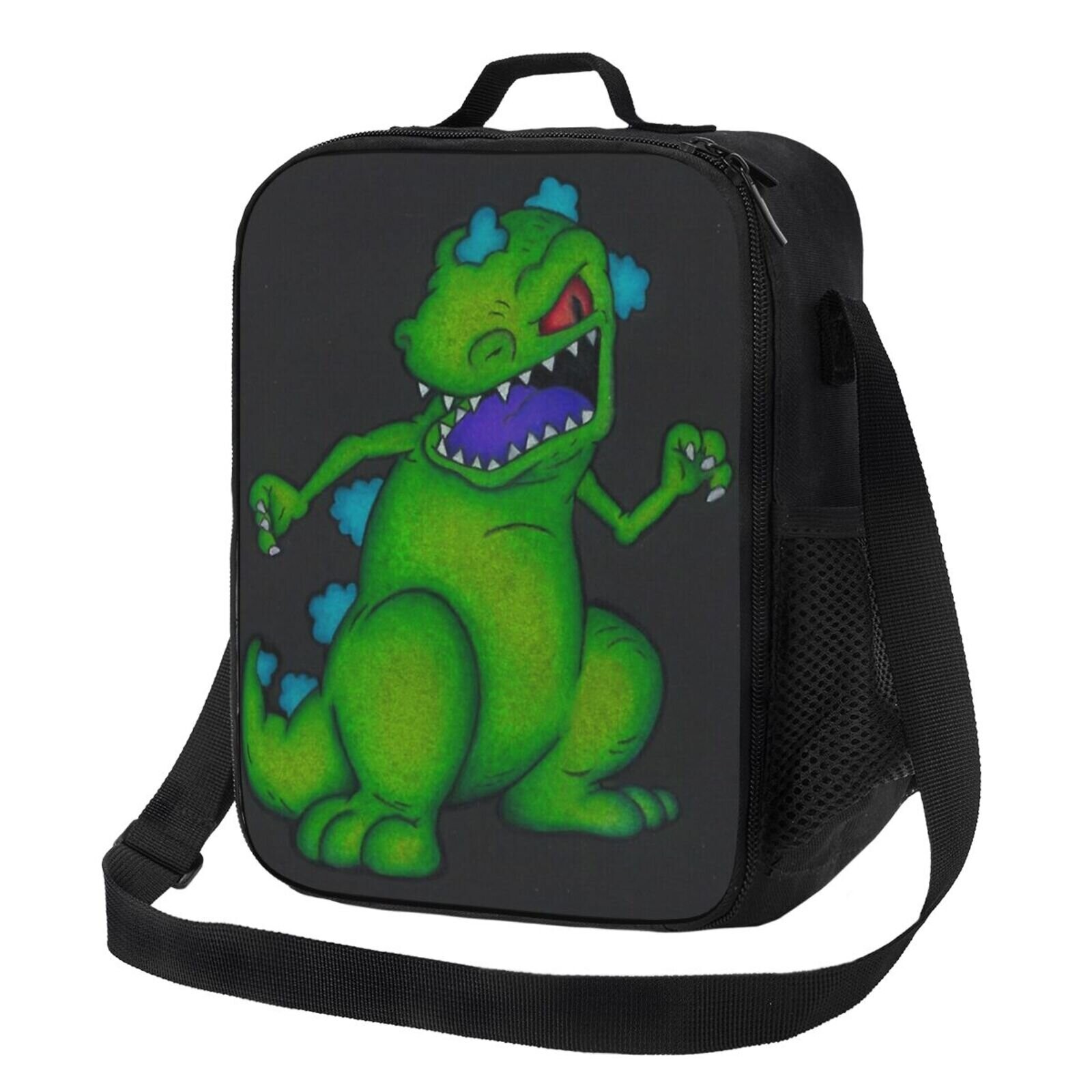 Kids Lunch Bag Reptar Rugrats Pencil Drawing Dinosaur T-Rex Nickelodeon ...