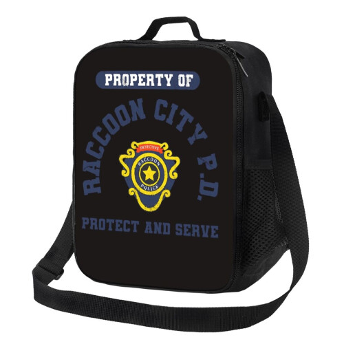 Kids Lunch Bag Property Of Raccoon City Police Department Resident Evil ...
