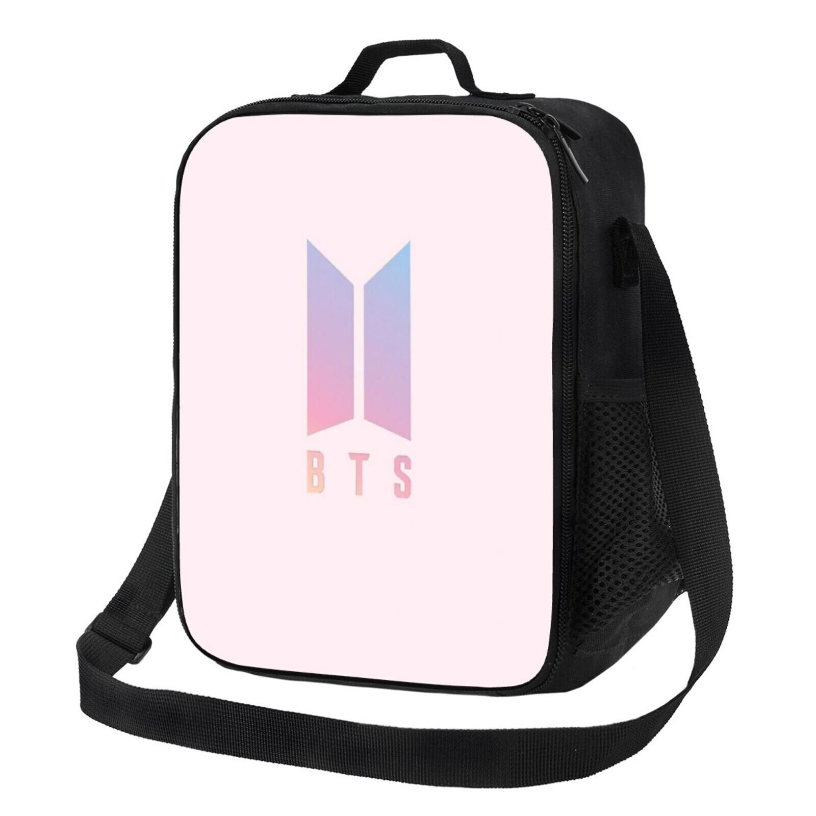 Kids Lunch Bag BTS Love Yourself New Logo Insulated Tote Box for Girls ...