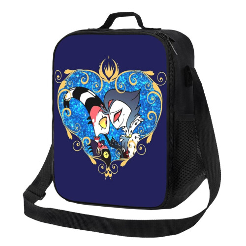 Kids Lunch Bag Helluva Boss Stolas And Blitzo Heart Frame Insulated ...