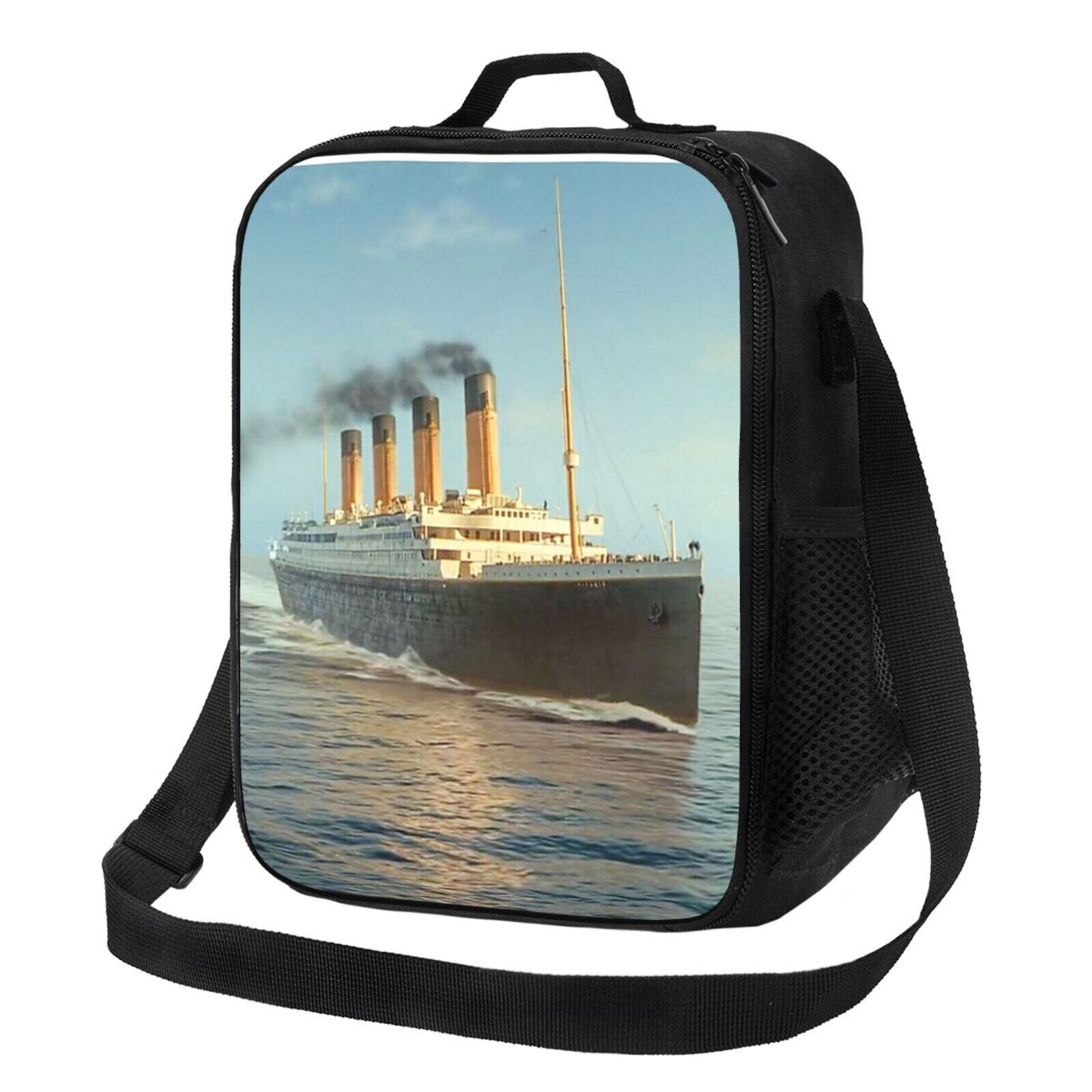 Kids Lunch Bag The RMS Titanic Insulated Tote Box for Girls Boys Back ...