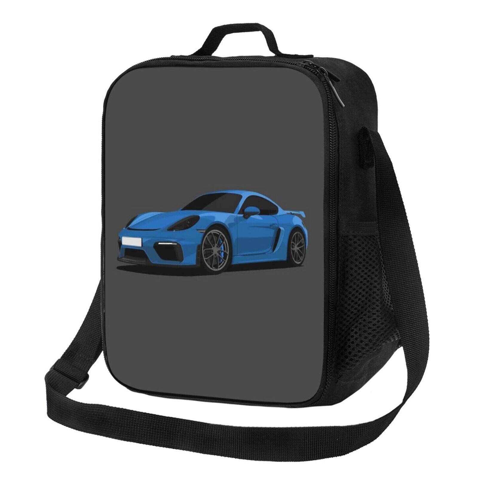 Kids Lunch Bag Porsche Cayman GT4 Insulated Tote Box for Girls Boys ...