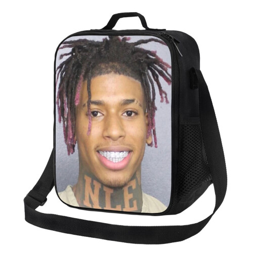 Kids Lunch Bag NLE CHOPPA SMILING MUGSHOT Insulated Tote Box for Girls ...