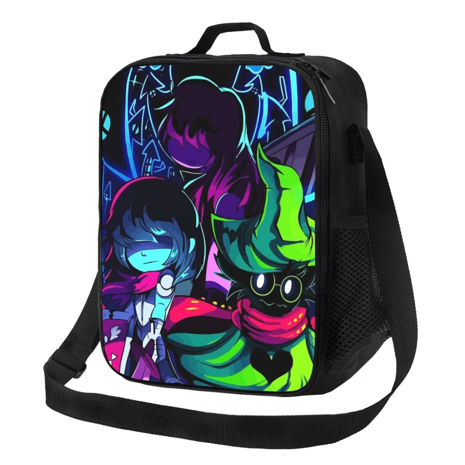 Kids Lunch Bag Deltarune - Friends Insulated Tote Box for Girls Boys ...