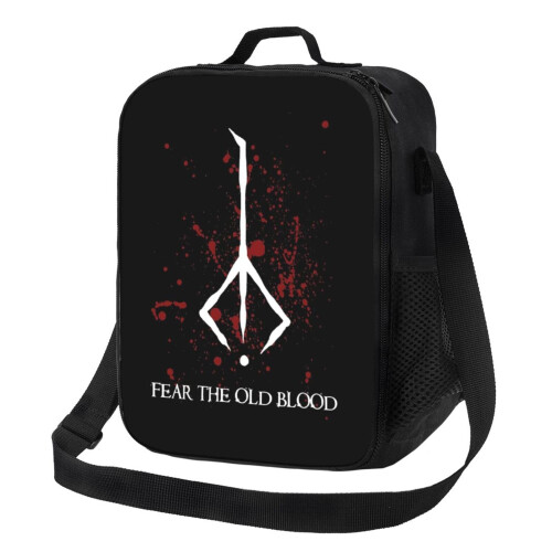 Kids Lunch Bag Hunter Symbol - Bloodborne Caryll Rune Insulated Tote ...