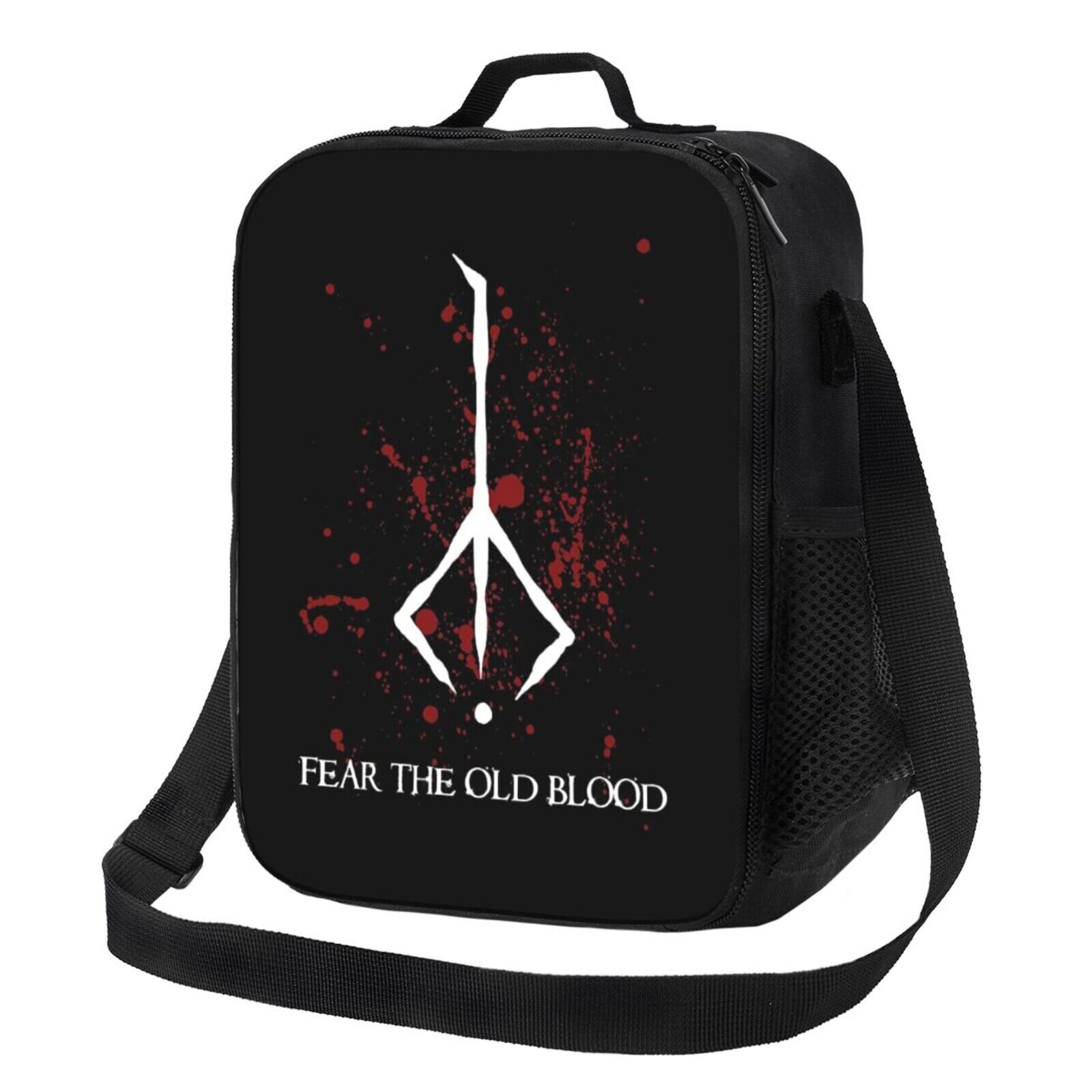 Kids Lunch Bag Hunter Symbol - Bloodborne Caryll Rune Insulated Tote ...
