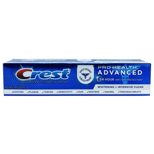 Crest Pro Health Advanced Toothpaste, 5.8 Oz (164 G), Whitening ...