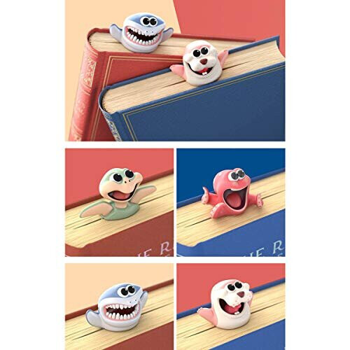 3D Cute Animal Funny Bookmark Plastic for Kids Teens Boys Girls ...