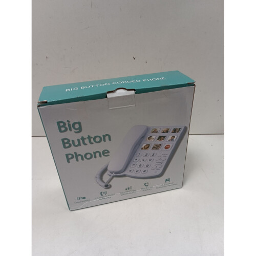 OPENED BOXES Memo24 Big Button and Picture Corded Landline Phone for ...