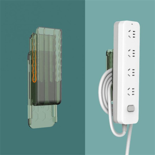 (a-03) Traceless Socket Paste Fixer Patch Panel Holder Wall Hanging ...