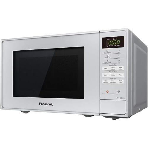 Panasonic NN-E28JMMBPQ Compact Solo Microwave Oven with Turntable, 800 ...