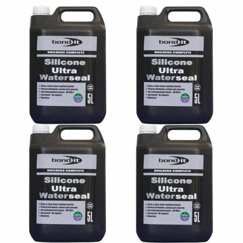 Bond It 5L Silicone Ultra Waterseal Brick & Masonry Water Repellent on ...