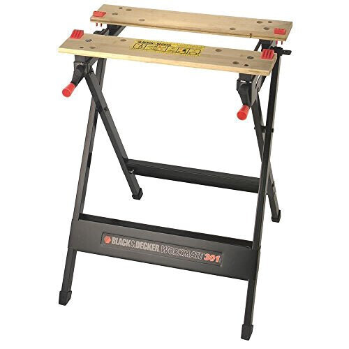 BLACK+DECKER Workmate, Work Bench Tool Stand Saw Horse Dual Clamping ...