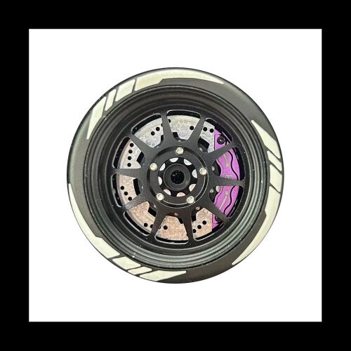 Metal RC Remote Control Transmitter Steering Wheel Handwheel for NB4 ...