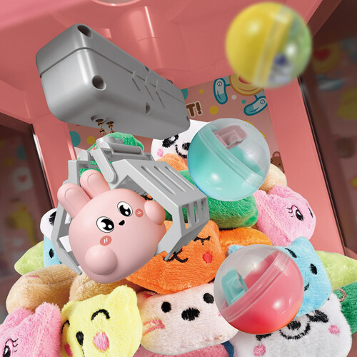 Cartoon Automatic Doll Machine Operated Electric Play Claw Game Machine ...