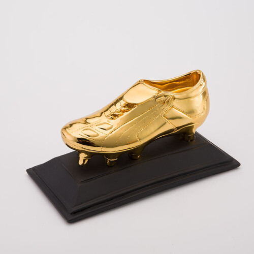 (B) European Golden Shoe Football Soccer Award Trophy Best Shooter Gold ...