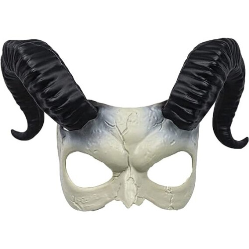 Devil Mask Horn Goat Horns for Cosplay, Monsters Cosplay Mask Costume ...