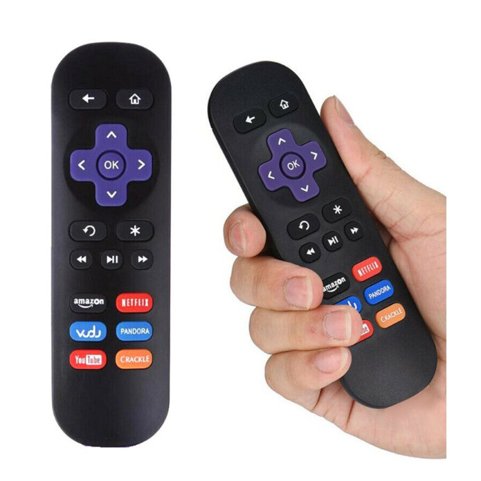 Replacement Remote Control for Roku 1, Roku 2, Roku 3, Roku 4 (HD, LT ...