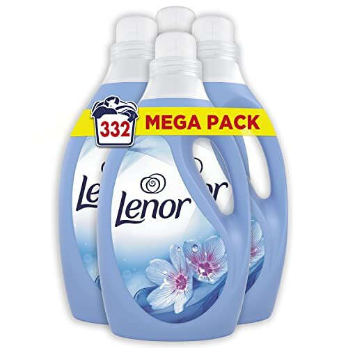 Lenor Fabric Conditioner, 332 Washes, 12L (3L x 4), Spring Awakening ...