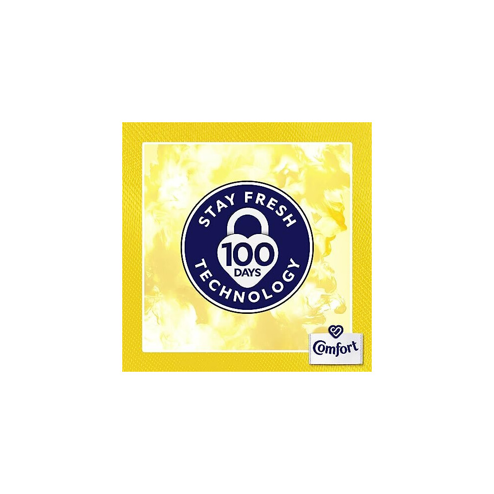 Comfort Sunshiny Days Fabric Conditioner with Stay Fresh technology for 100 days of freshness ...