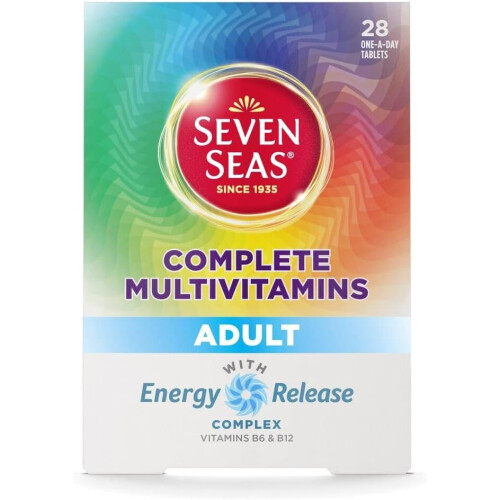Seven Seas Complete Multivitamins For Adults, 28 Tablets Vitamins B6 on ...