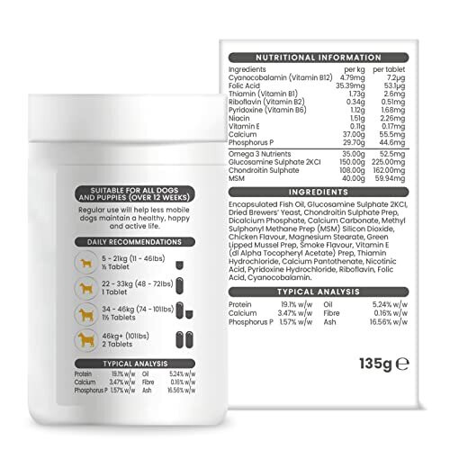 Vetzyme | High Strength Flexible Joint Supplements for Senior Dogs ...