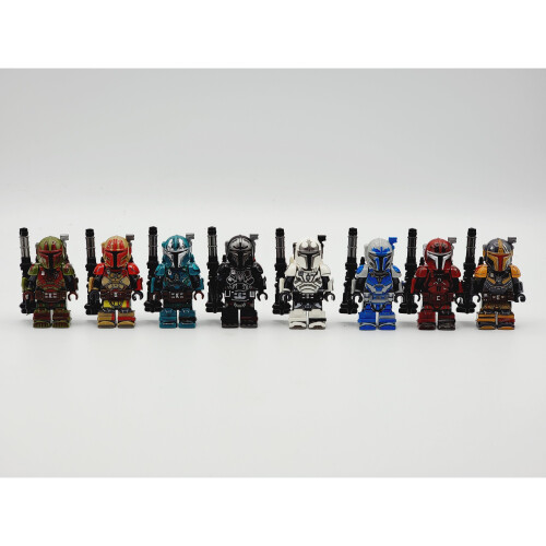 Star Wars Custom Heavy Mandalorian Mini Figures Assortment Set 8pcs on ...