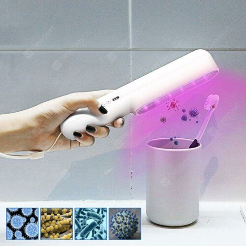 UV-C Sterilizer LED Lamp Handheld Portable Disinfection Light Bar ...