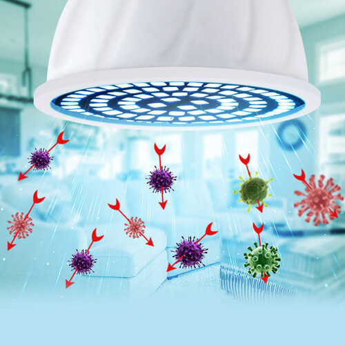 48 60 80leds UV Germicidal Lamp E14 Ultraviolet UVC Light Corn Bulb ...