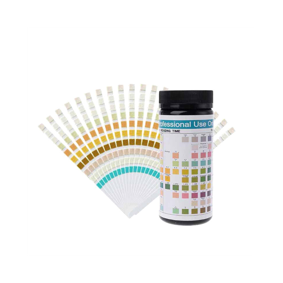 100 Urine Test Strips – 10-Parameter Urinalysis Kit for Quick Dip and ...