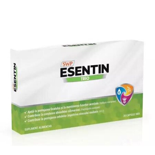 Esentin Trio, 30 capsules , the normal functioning of the liver. on OnBuy