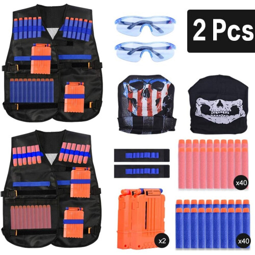 tactical vest jacket set Nerf N-Strike Elite Set, children's nerf vest ...