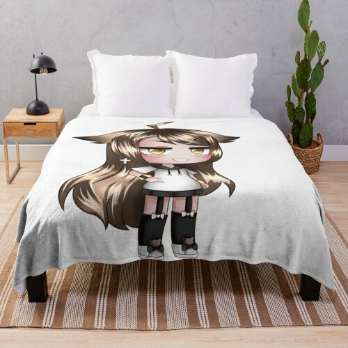 Fleece Throw Blanket Yamasaki-san - Gacha Edit for Sofa Couch Kids 60 x ...