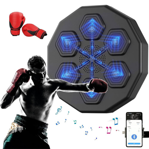 Bluetooth Music Boxing Training Machine, Electronic Boxing Wall Target ...