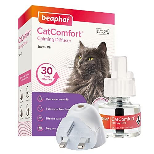 Beaphar | CatComfort Calming Starter Kit | Diffuser Plug-in With Refill ...