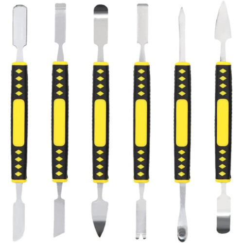 Metal Crowbar 6-Piece Set Metal Crowbar Set Repair Tools Mini Multi ...