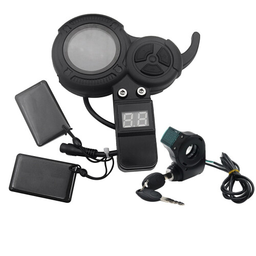 36V-60V E-Scooter LCD Display+Lgnition Lock Key Throttle NFC Card for ...