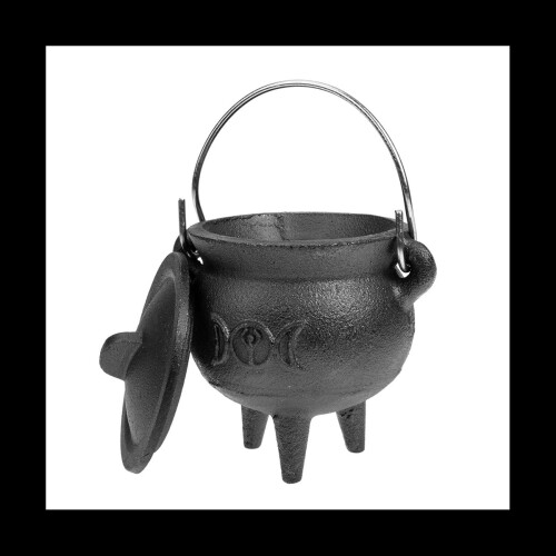 Mini Metal Cauldron,Black Buckets with Handle for Kids Halloween Candy ...