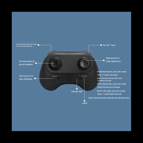 Remote Control UAV RC Mini Drone RC One Button Takeoff and Landing ...