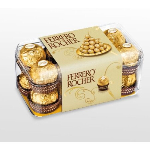 Ferrero Rocher 16 Piece 200g Hazelnut Chocolate(Pack of 15-240 Pieces ...