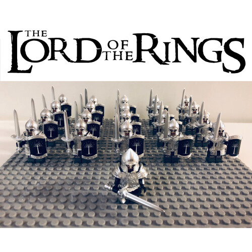 (Gondor Heavy Swords Infantry Army) LOTR Gondor Heavy Archers Infantry ...