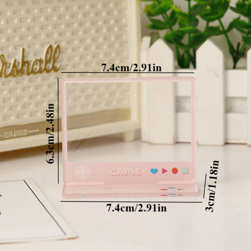 Creative Acrylic Photocard Holder Picture Frame Daily Note Board ...